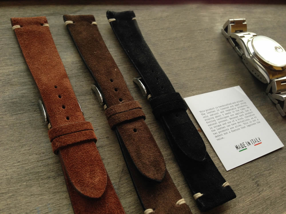Suede Watch Straps / Suede Watch Bands